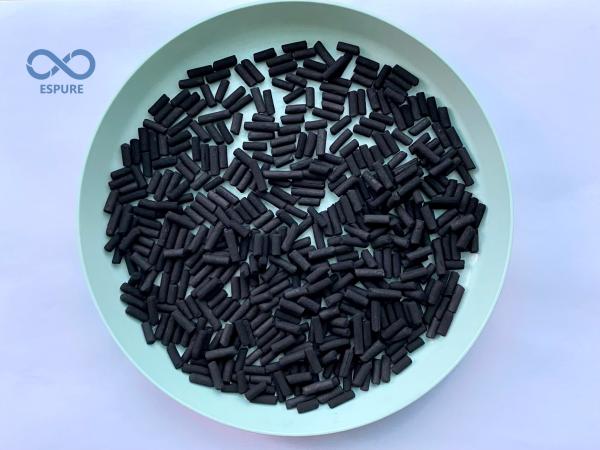 Quality 800mg/g Coal Based Pellet Activated Carbon 4mm For VOCs Removal for sale