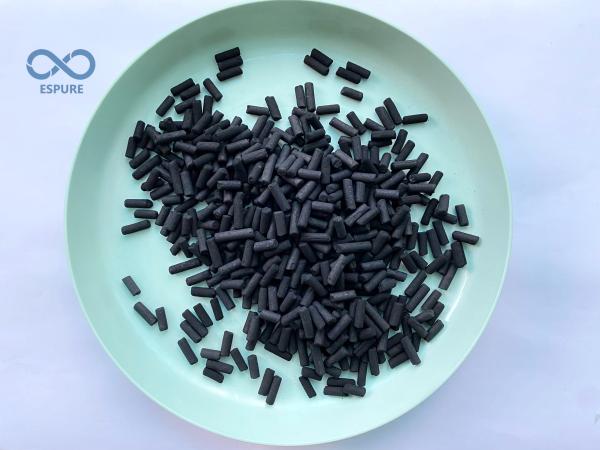 Quality 800mg/g Coal Based Pellet Activated Carbon 4mm For VOCs Removal for sale