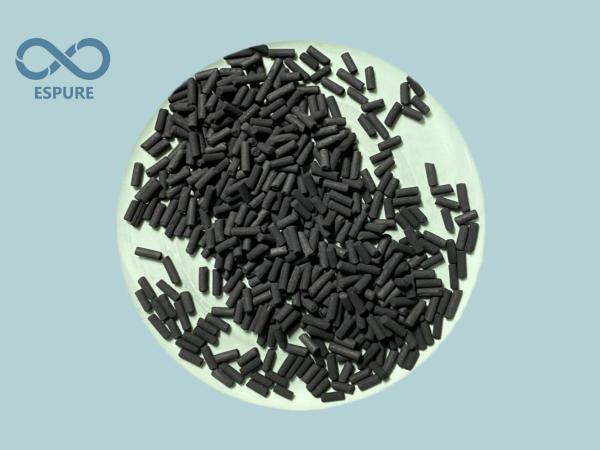 Quality CTC 60% Coal Based Pelletized Activated Carbon 4.0mm For Solvent Recovery for sale