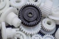China Custom CNC Plastic Gear Wheel Injection Molding Nylon POM 80mm for sale