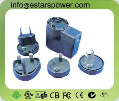 China PA1008 8W Series USB AC/DC Switching Adapters With Interchangeable AC Plug for sale