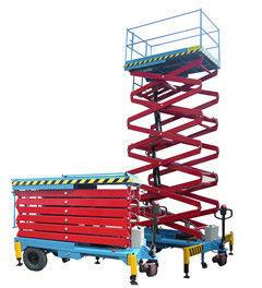 China Hydraulic Self Propelled Work Platform , Window Cleaning Electric Scissor Lift for sale
