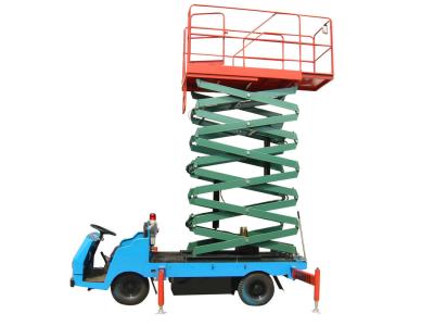 China Tower Vehicle Mounted Work Platforms Electric Motor Driven Hydraulic Lift Platform for sale