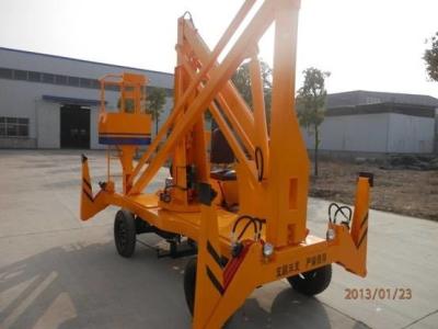China Shopping Malls Articulated Aerial Boom Lift , Easy Move Mobile Elevated Platform for sale