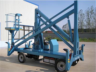 China Electric Powered Hydraulic Boom Lift Articulating Type 6 - 16 M GTZ-10.5 for sale