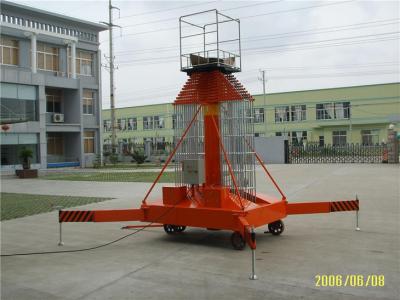 China Outdoor Steel Hydraulic Work Platform Telescopic One Man Lift Explosion Proof for sale