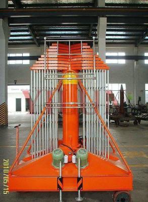 China Steel Material Hydraulic Work Platform Lift  Color OEM For Urban Construction for sale