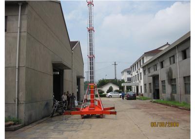 China Business Hall Self Propelled Hydraulic Work Platform With Lift Height 14 M for sale