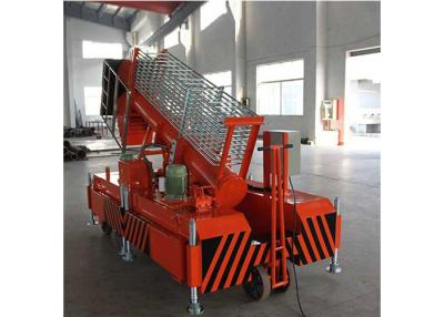 China Orange Hydraulic Work Platform Steel Structure For Modern Workshops ISO 9001 Approved for sale