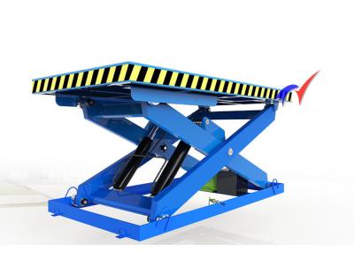 China Steady Performance Low Profile Scissor Lift , Hydraulic Lift Table Wtih 85mm Closed Height for sale