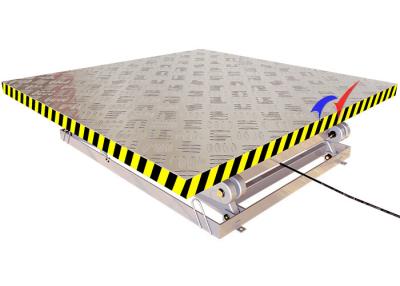 China 2 * 1.8m Platform Electric Lift Table Small Scissor Lift Table With 6m Lifting Height for sale