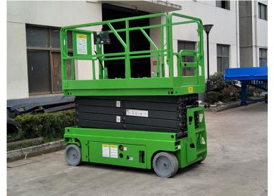 China Warehouse / Granary Self Propelled Elevating Work Platforms Without Outriggers for sale