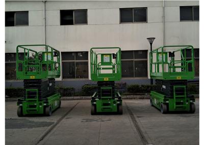 China 2.45 × 1.35m Aluminum Work Platform , Self Propelled Rough Terrain Scissor Lift for sale