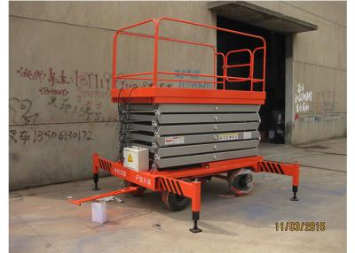 China Factories Mobile Elevated Working Platforms , 7m Max Height Scissor Platform Lift for sale