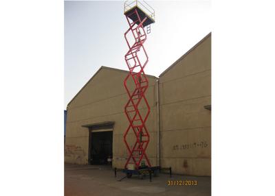 China Hydraulic Self Propelled Aerial Work Platform , Industrial Mobile Elevating Work Platform for sale