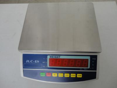 China 15kg 30kg Digital Green LED Display Price Calculating Scale for sale