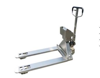 China 304 Stainless Steel U Type Electric Pallet Truck Scales for sale
