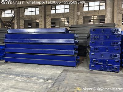 China Customized Weighbridge 18 meter 100 Ton  Weight Heavy Duty Car Weighbridge Truck Scale for sale