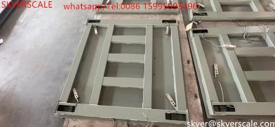 China 1.5mx1.5m 3ton industriële weegschaal Digitaal elektronisch platform Weegschaal Te koop