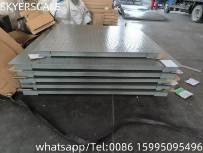 Cina 1.5x1.5m Piattaforma di scala elettronica per pavimenti Scala industriale con indicatore A12E in vendita