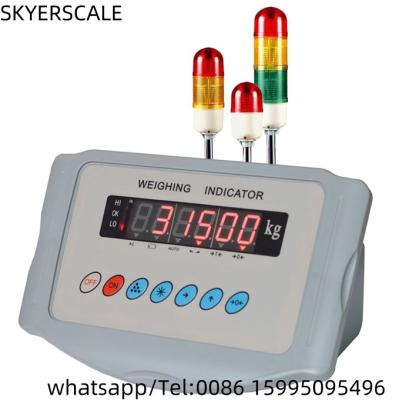 China Indicatore di peso A1X con alloggiamento in plastica per scale da pavimento e scale da piattaforma con funzione di tenuta automatica for sale