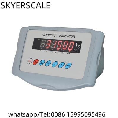 Cina Indicatore di peso A1X con alloggiamento in plastica per scale da pavimento e scale da piattaforma con funzione di tenuta automatica in vendita