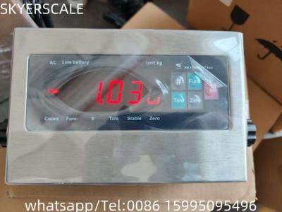 China Yaohua Weighing Indicators XK3190-A12ESS Stainless Steel Weighing Display Indicator LED for sale