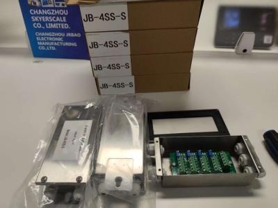 China Vloergewichtsschaal 4 Loadcell Weighing Inox Junction Box Te koop