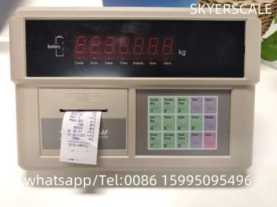 China XK3190 A9P Weighing Indicator For Truck Scale With Built-in Printer for sale
