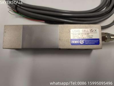 China ZEMIC H8C 1 tonelada C3 Clase transductor de la célula de carga del haz de cizallamiento OIML NETP Sensor para la balanza en venta