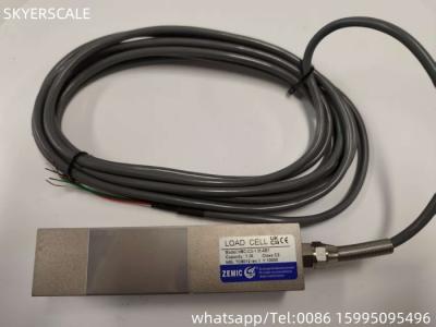 China ZEMIC H8C 1 Ton C3 Class  Shear Beam Transducer  Sensor For Floor Weighing Scale for sale