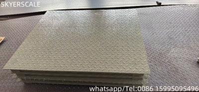 Cina Scale di pesatura per pavimenti industriali 1.2x2m con carico nominale di 3000 kg e display LED / LCD in vendita