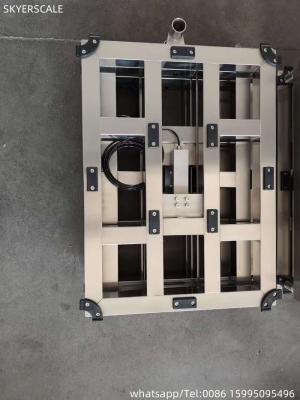 중국 304 스테인리스 스틸 600x800mm 전자 무게 척도 500kg 벤치 척도 플랫폼 판매용