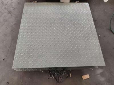 Cina Scale di pesatura industriale in acciaio al carbonio 1.4x1.4m 5t Scala elettronica per pavimenti in vendita