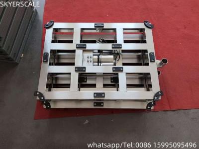 중국 304 스테인레스 스틸 산업용 500kg 중량 전자 벤치 스케일 플랫폼 스케일 판매용