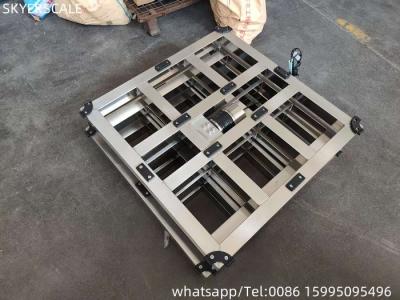 China 304 Stainless Steel 500x500mm 500kg Digital Bench Scale Frame With Platform for sale
