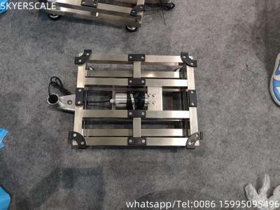 中国 工場304 完全ステンレス鋼 400×500mm 300kg 防水 IP67 プラットフォームスケール 販売のため