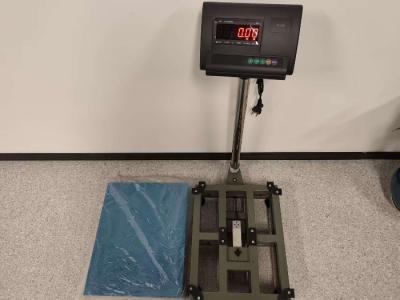 중국 300 x 400mm 전자 벤치 플랫폼 스케일 탄소 강철 과부하 보호 100kg 용량 판매용