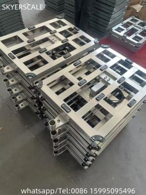 중국 고품질 600x700mm 600kg 전자 벤치 스테인리스 스틸 방수 디지털 플랫폼 스케일 판매용