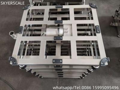 China Stainless Steel Customizable Platform Bench Scale 700x800mm 800kg Industrial Electronic for sale
