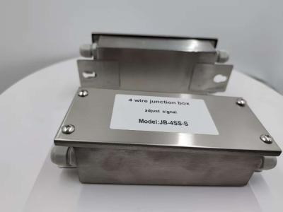 China 4 Channels IP67 Waterproof Electrical Converter 4 Line Stainless Steel Load Cell Junction Box For Scales for sale