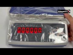 20kg digital weighing scale with lcd stainless steel pan