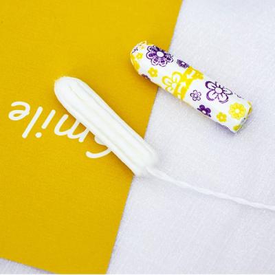 Cina Wholesale Of Ordinary Quantity Tampons In Bulk Organic Tampons With Applicator Tampon Logo in vendita
