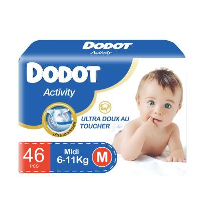 Cina SGS Printed Clothlike Disposable Baby Diaper Adjustable Comfortable in vendita