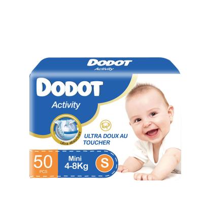 Cina SGS Printed Clothlike Disposable Baby Diaper Adjustable Comfortable in vendita