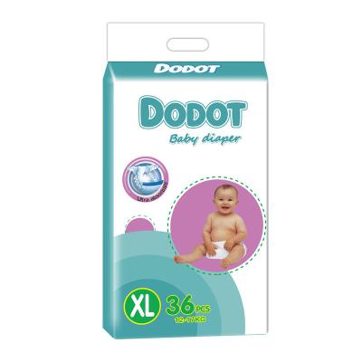 Cina BTC SGS Printed Disposable Baby Diaper With 3D Leak Prevention Channel in vendita