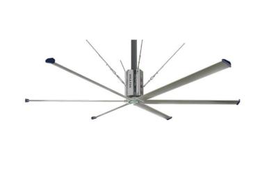 China HVLS Industrial Ceiling Fan Low Speed High Airflow Large Diameter Energy Efficient for sale