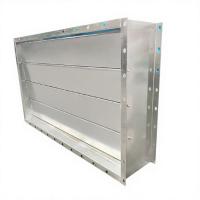 China Backdraft Damper Rectangular Multi Blade One Way Low Leakage Durable Industrial for sale