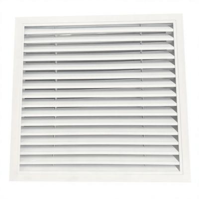 China Industrial Rainproof Louver Heavy Duty Aluminum Waterproof Fire Ventilation for sale