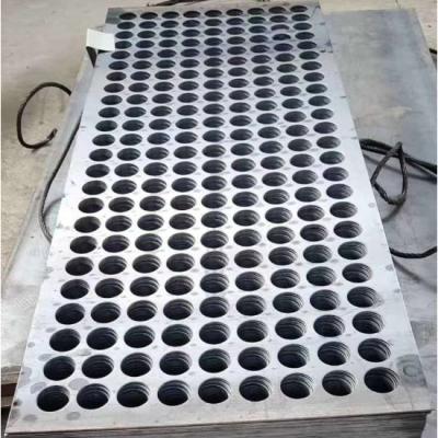 China Baghouse Tube Sheet Perforated Plate Custom Size High Precision Corrosion Resistant for sale